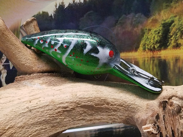 Custom painted Pre Style Wiggle Wart – EZs Lures